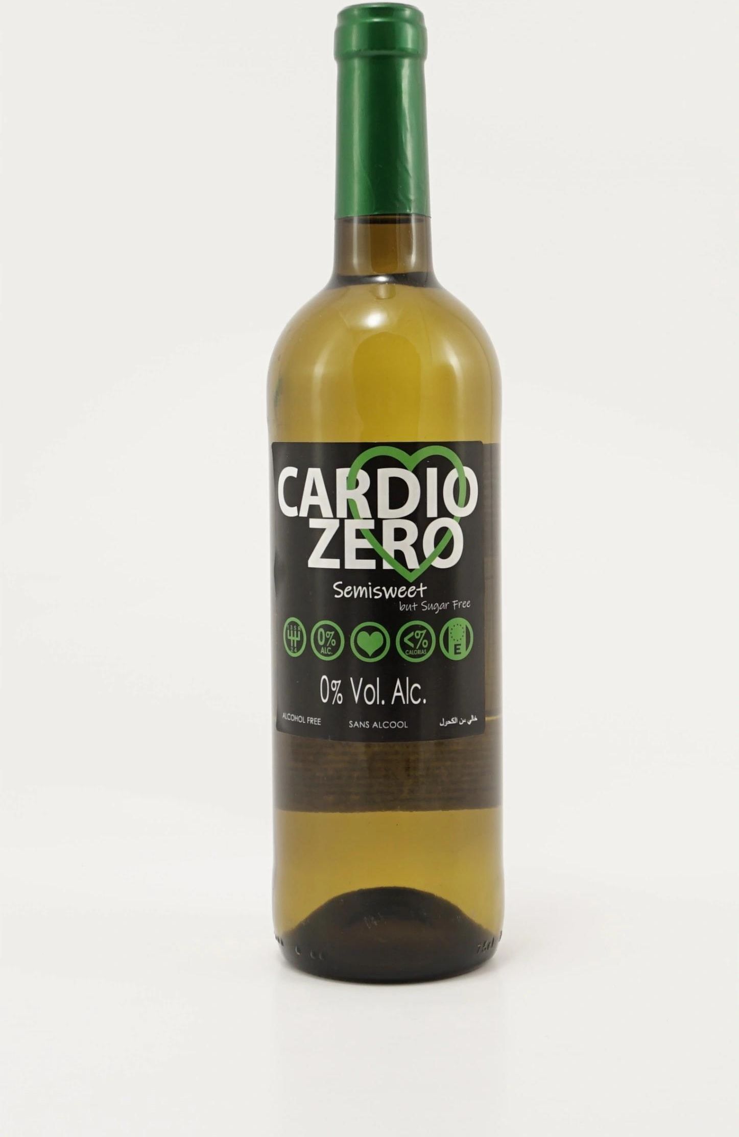 CARDIO ZERO WINO BEZALKOHOLOWE BIAŁE PÓŁSŁODKIE CARDIO ZERO - Ceny i ...