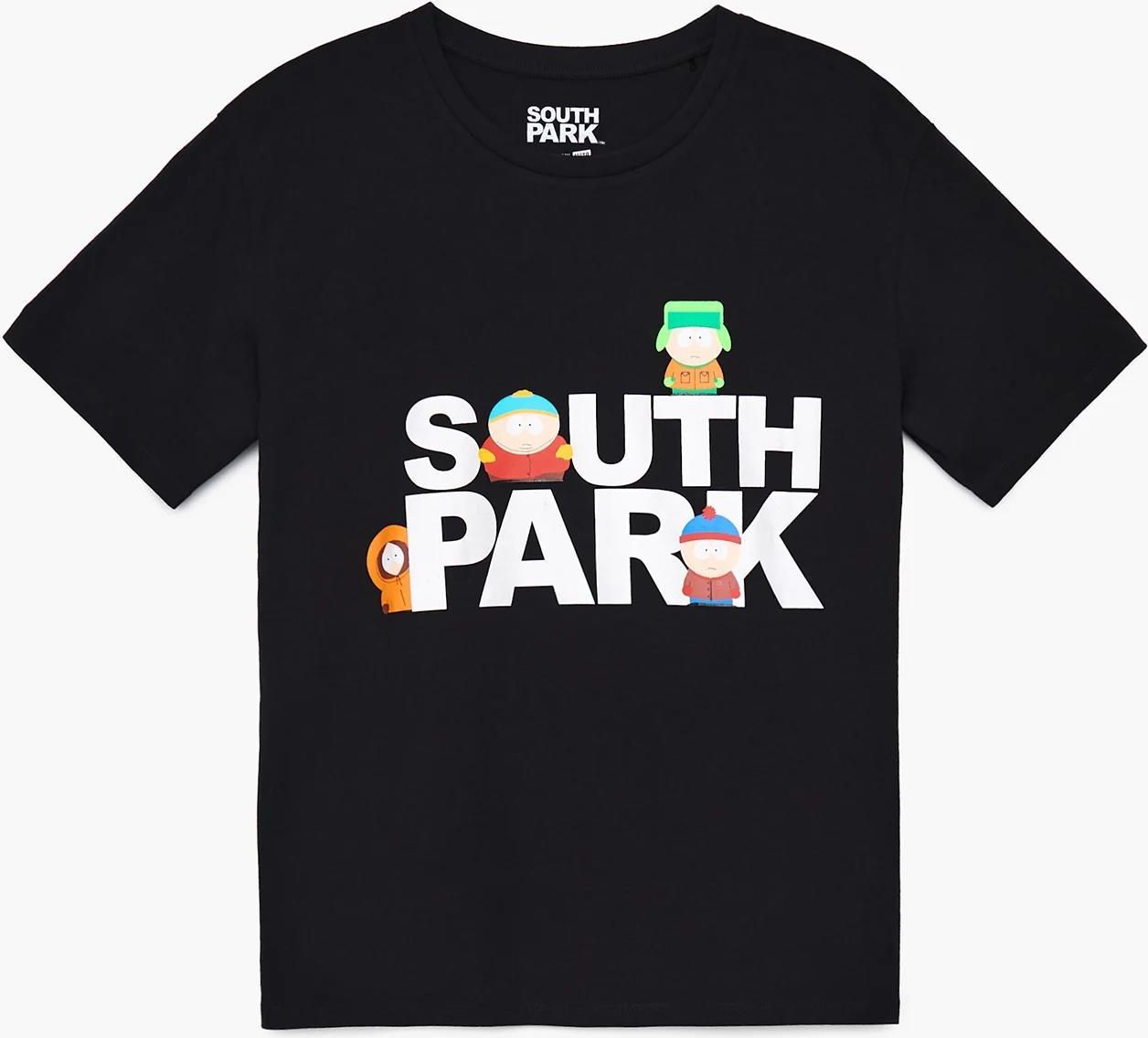 Cropp - Koszulka z nadrukiem South Park - Czarny - Ceny i opinie - Ceneo.pl