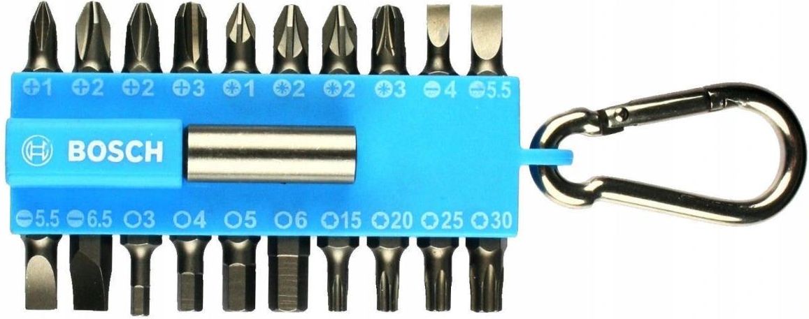 Bosch zestaw 21 sztuk Bitów i Końcówek w uchwycie 2607002822 - Opinie i ...