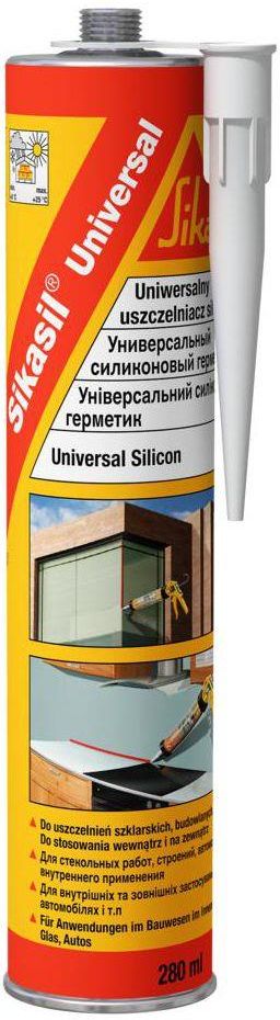 Sika Silikon Uniwersalny Sikasil Universal Biały 300ml - Opinie i ceny na Ceneo.pl