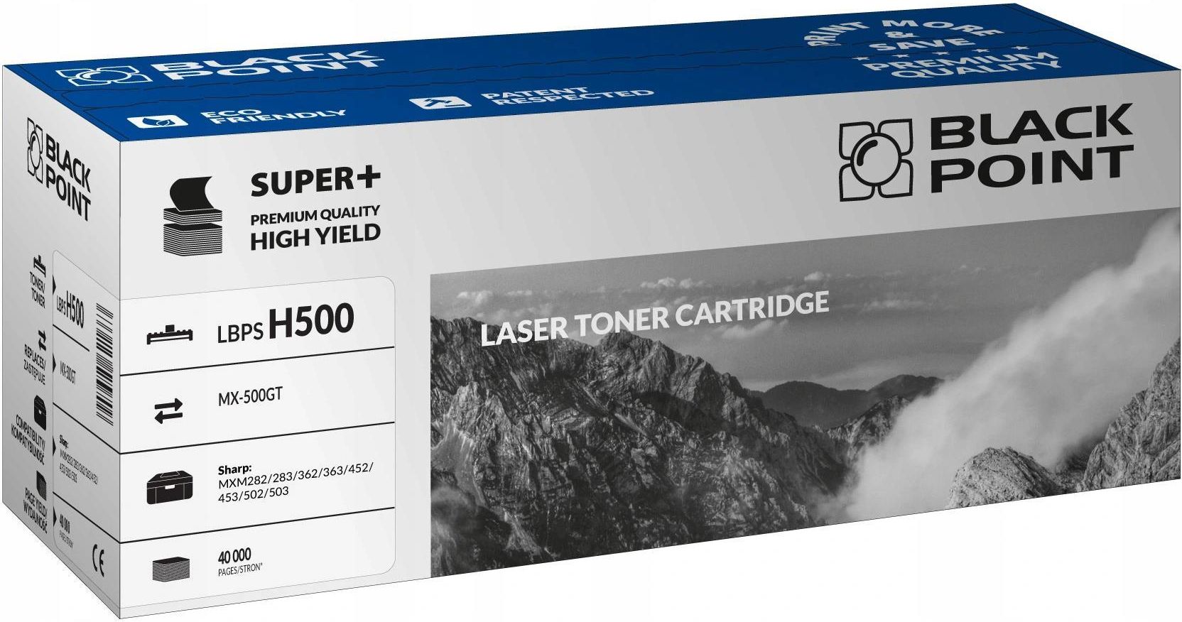 BLACK POINT TONER DO SHARP M282 M283 M362 M363 M502 MX-500GT - Opinie i ceny na Ceneo.pl