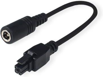 Teltonika 4-PIN TO BARREL SOCKET ADAPTER (Input: 5.5x2.1 mm barrel ...