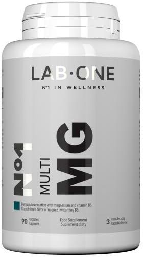 Lab One N1 Magnesium Mg Magnez 60 Kaps Wegańskich - Opinie i ceny na ...
