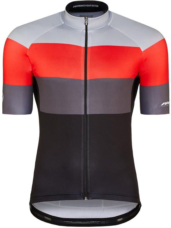 RED CYCLING PRODUCTS COLOUR SS JERSEY MEN, CZARNY/CZERWONY2021 KOSZULKI ...