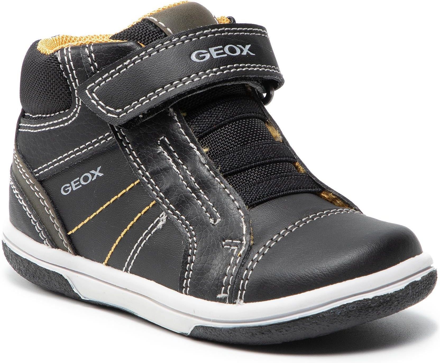 Trzewiki Geox - B Flick B.A B1637A 054Fu C9241 M Black/Dk Yellow - Ceny i opinie - Ceneo.pl