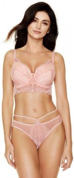 Biustonosz Usztywniany Charlize/B4 Róż Gorteks - Ceny i opinie - Ceneo.pl