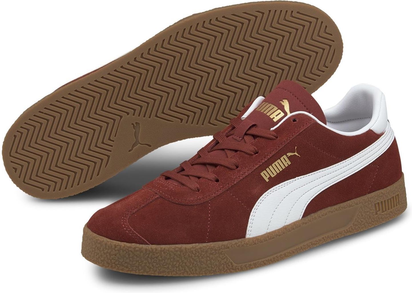Buty sportowe unisex Puma Core Club Intense bordowe 38111101 - Ceny i ...