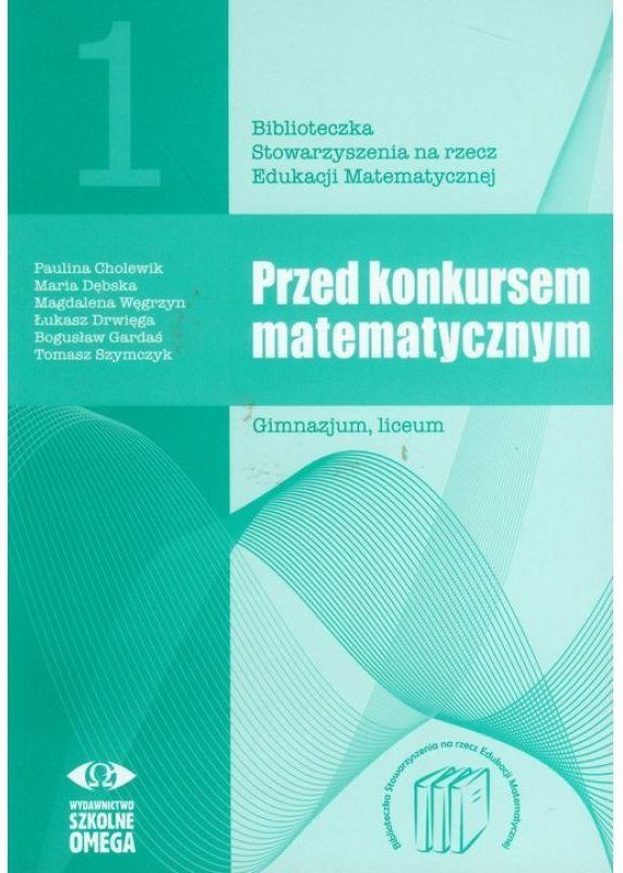 Przed konkursem matematycznym. Gimnazjum. Liceum. Część 1 - ceny i ...