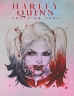 harley quinn coloring book