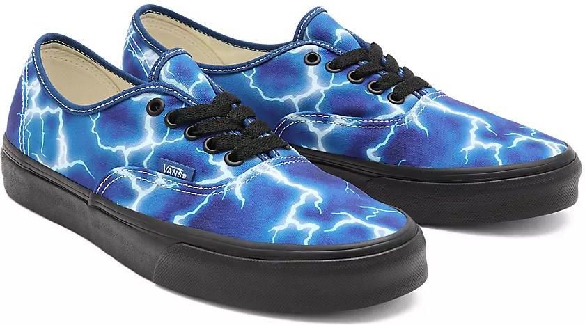 VANS Buty Lightning Authentic ((lightning) Black/blue) Kobiety ...