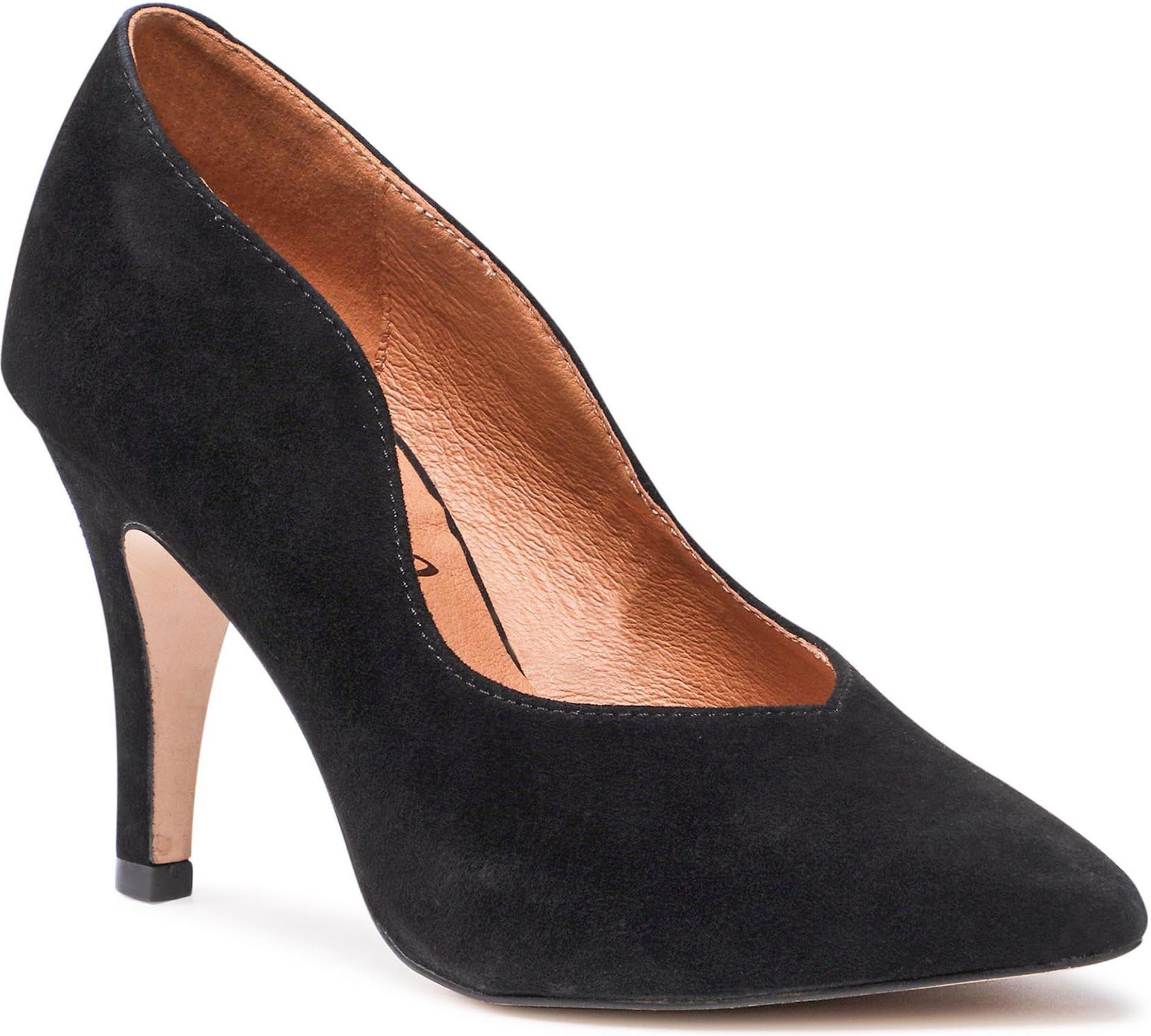 Caprice Szpilki - 9-22403-27 Black Suede 004 - Ceny i opinie - Ceneo.pl