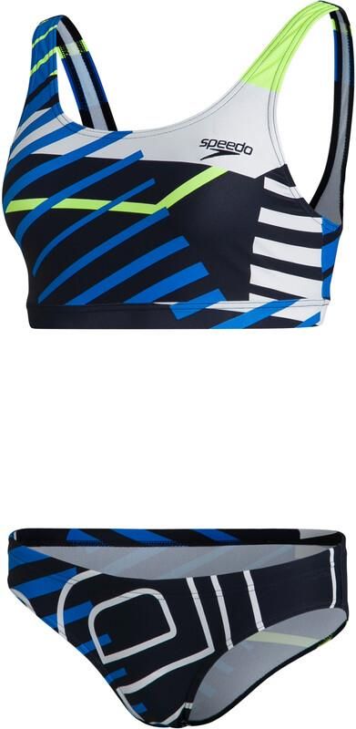 Speedo Placement U-Back Bikini Damski Kolorowy 68-12361F377 - Ceny i ...