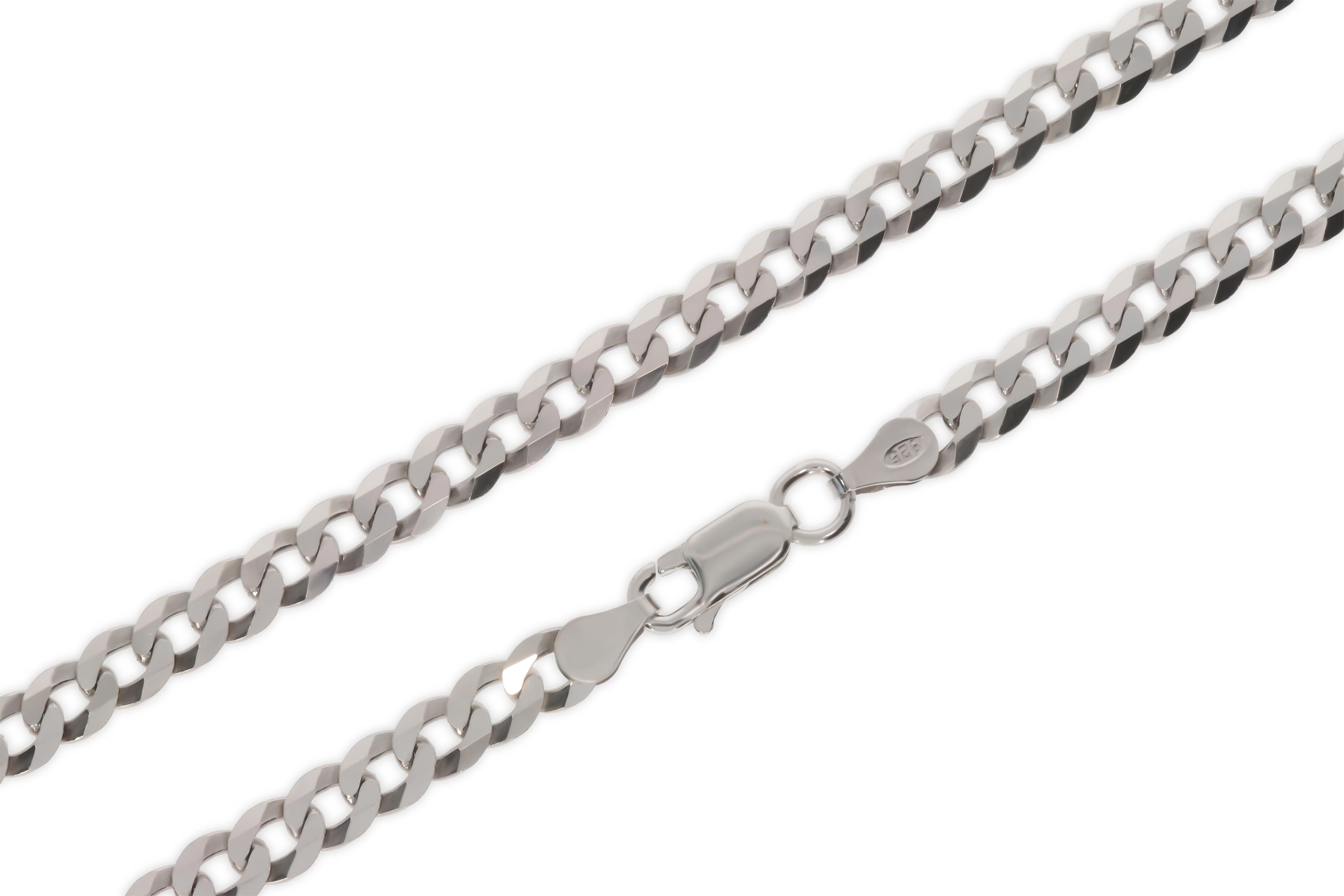4 SREBRNY ŁAŃCUSZEK RODOWANY PEŁNY PANCERKA PRÓBY 925 60cm 17.230 gr (LWC 009 IV) - Ceny i ...