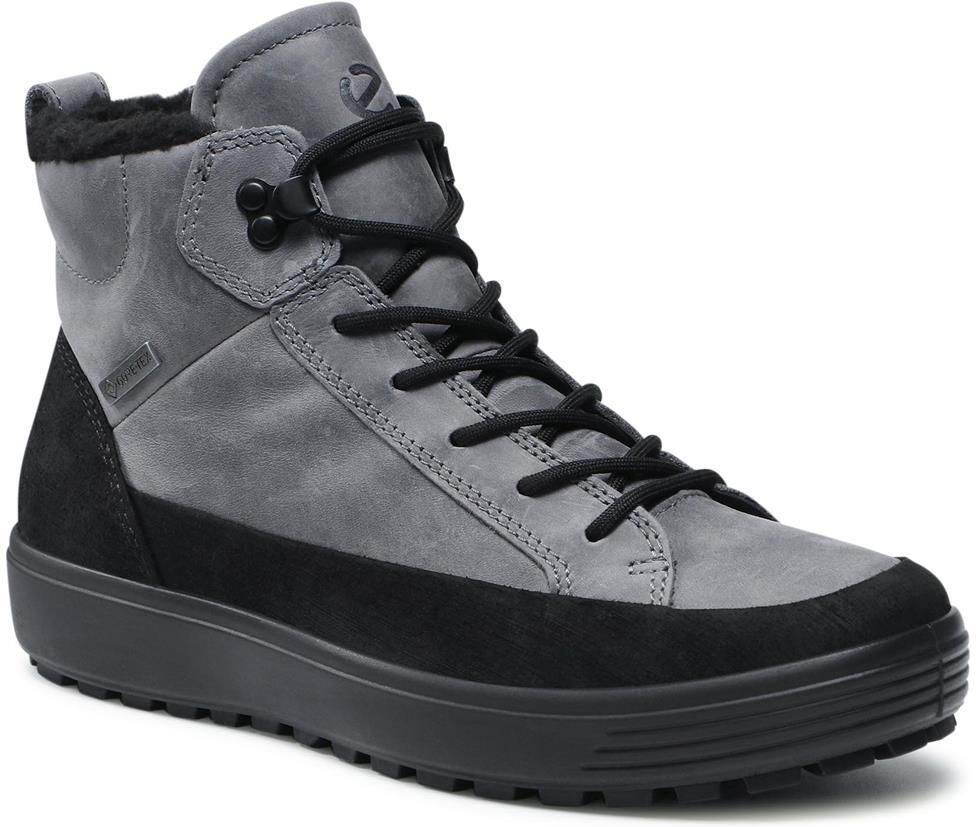 Trzewiki ECCO Soft 7 Tred M GORE TEX 45044453779 Black Titanium - Ceny ...