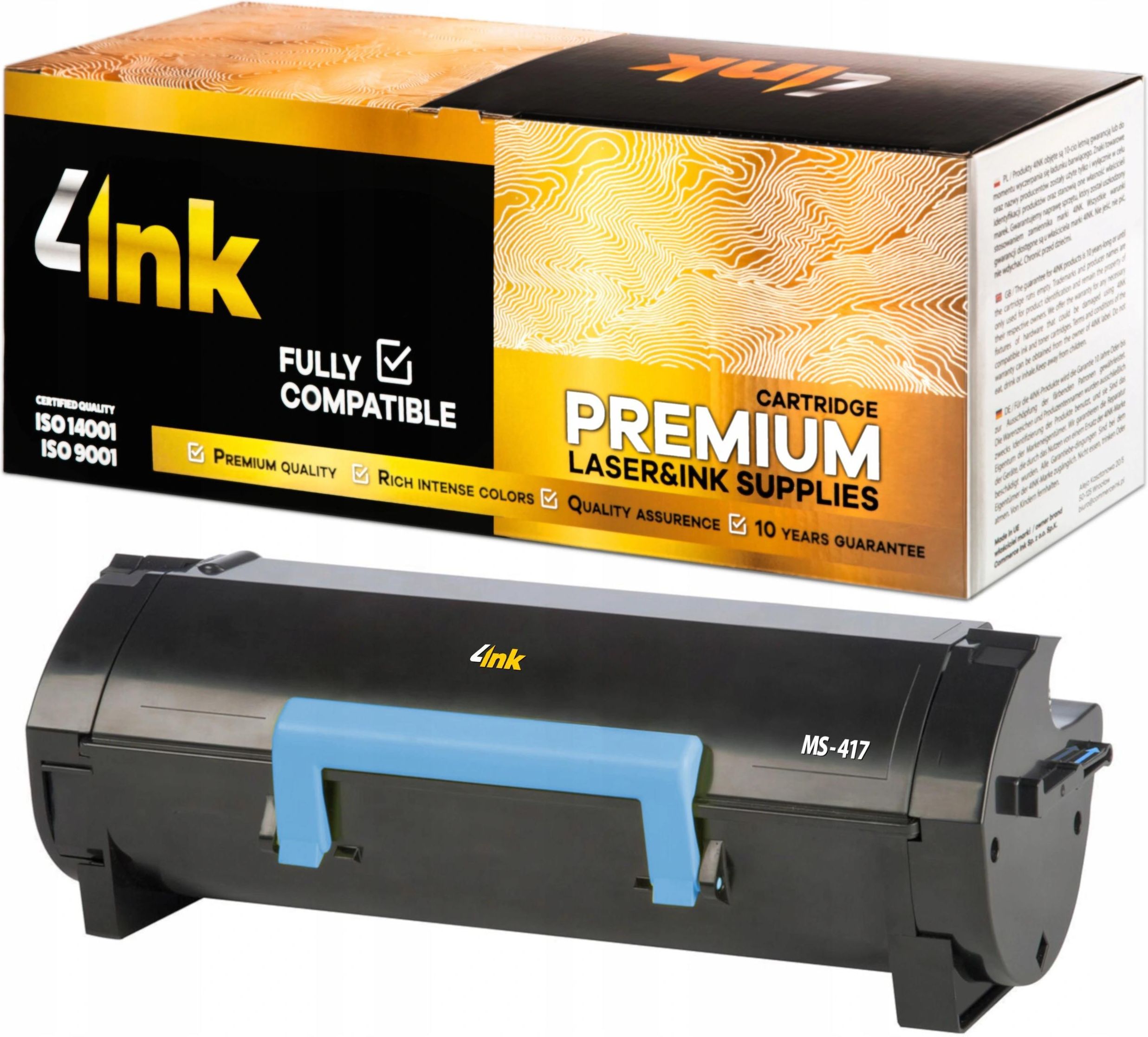 4INK TONER 51B2H00 DO LEXMARK MX417DE MX517DE MX617DE - Opinie i ceny na Ceneo.pl