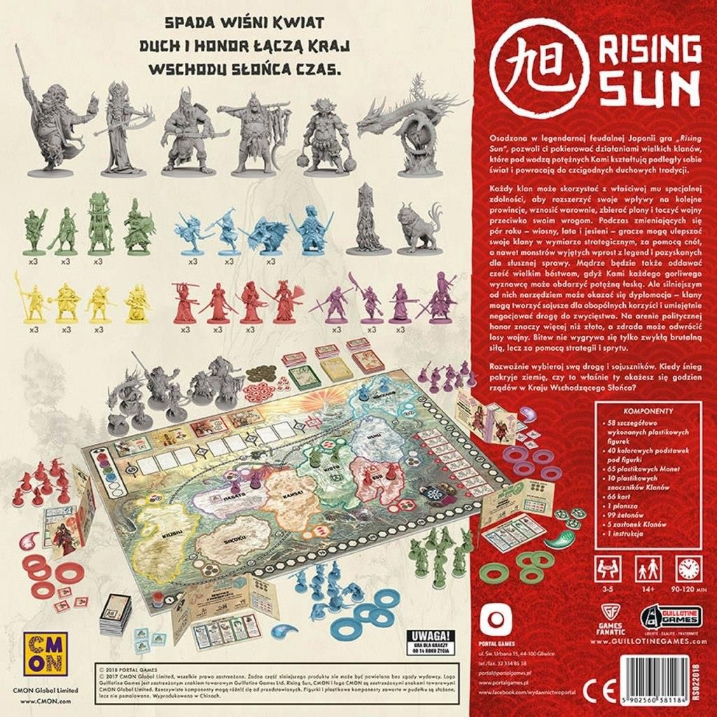 Portal Games Rising Sun - Podstawa - Gra planszowa. Ceny i opinie ...