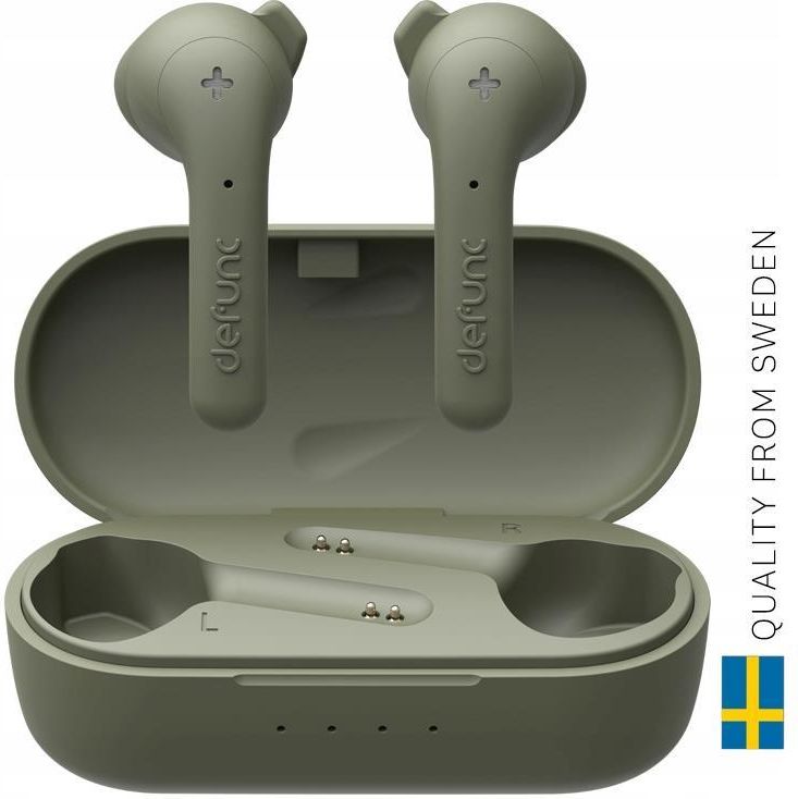Słuchawki Defunc TRUE Basic (D4276) Zielona - Opinie i ceny na Ceneo.pl