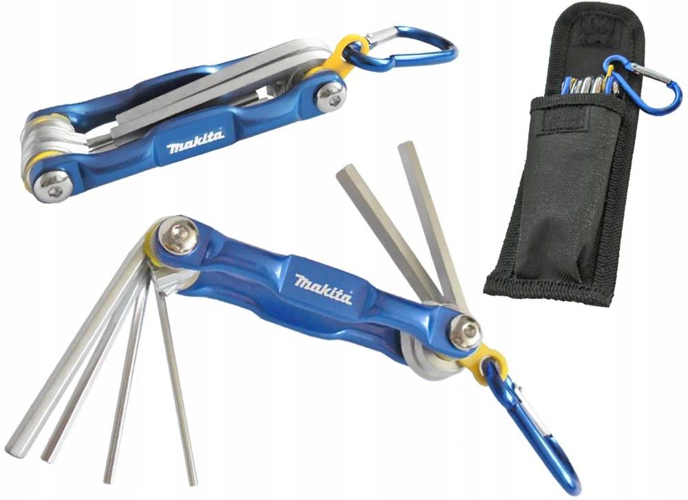 MAKITA Klucze imbusowe składane 8 szt. - Opinie i ceny na Ceneo.pl