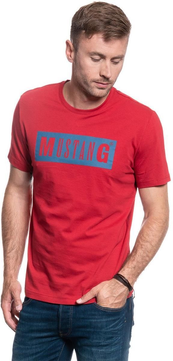 MUSTANG Alex C LOGO Tee 1009738 7189 - Ceny i opinie - Ceneo.pl