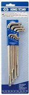 Kpl.Kluczy TORX 9cz. z otworem (T10-T50) długie KT-20419PR - Opinie i ...