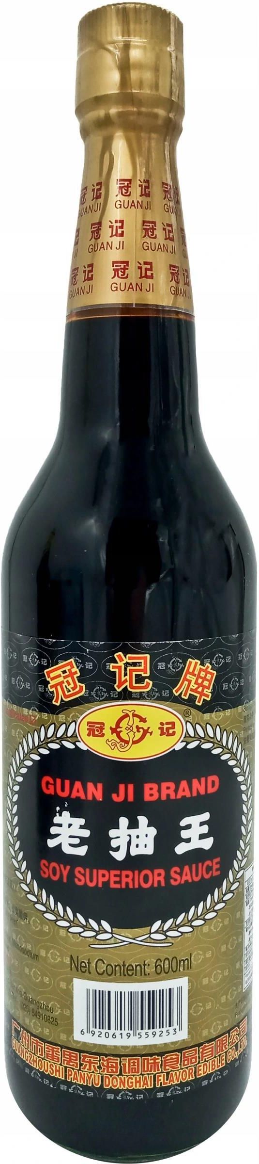 Sos Sojowy ciemny 600ml Superior dark Soy souce - Ceny i opinie - Ceneo.pl