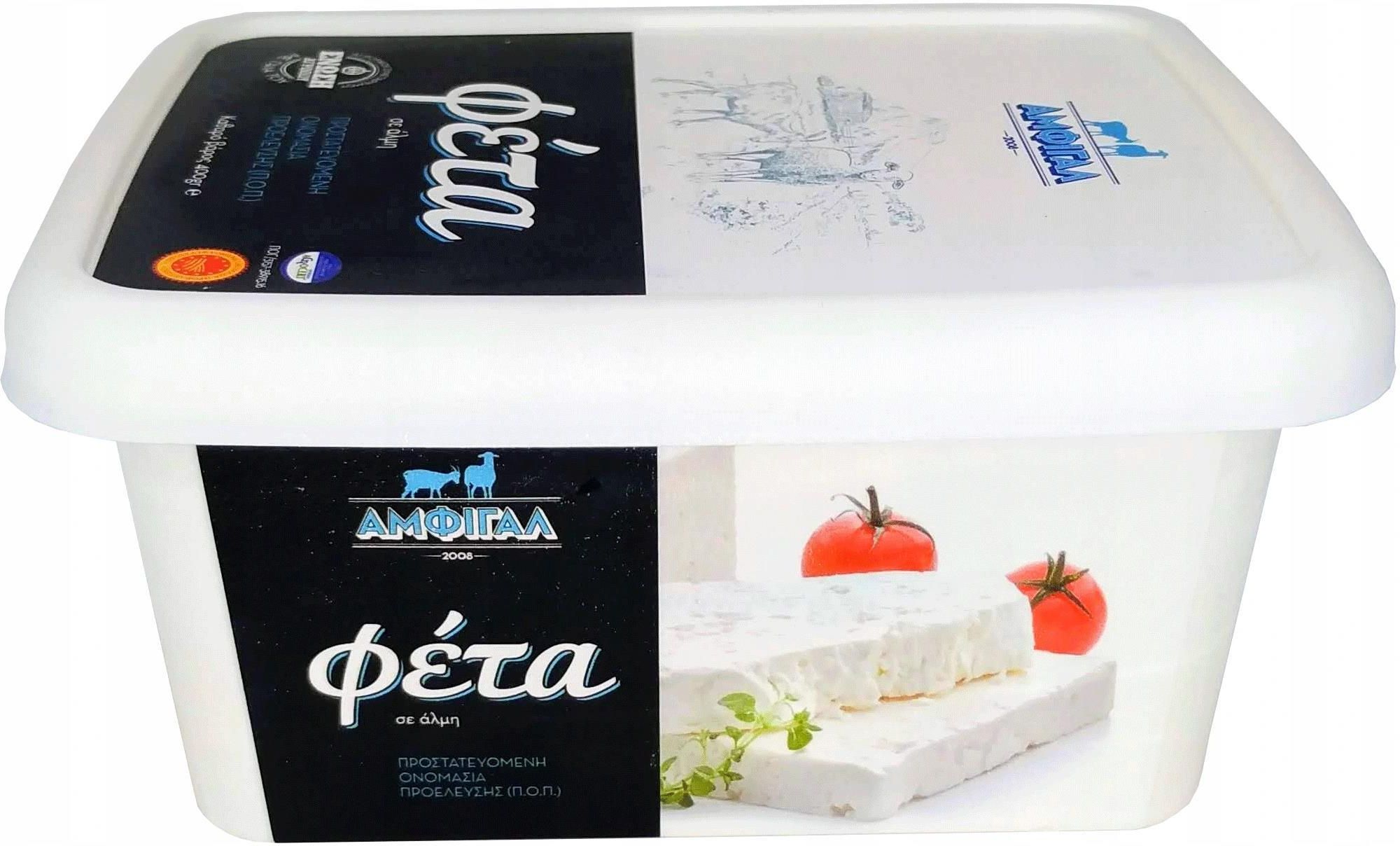 Oryginalny, grecki ser Feta 400g - Ceny i opinie - Ceneo.pl