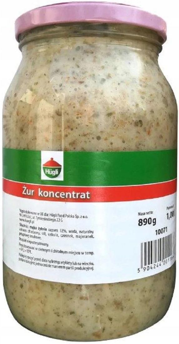 Hugli Żur Koncentrat 0,89 Kg Mocno Skoncentrowany - Ceny i opinie ...