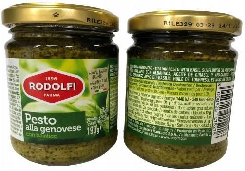 Pesto z bazylią 190g Rodolfi Włochy - Ceny i opinie - Ceneo.pl