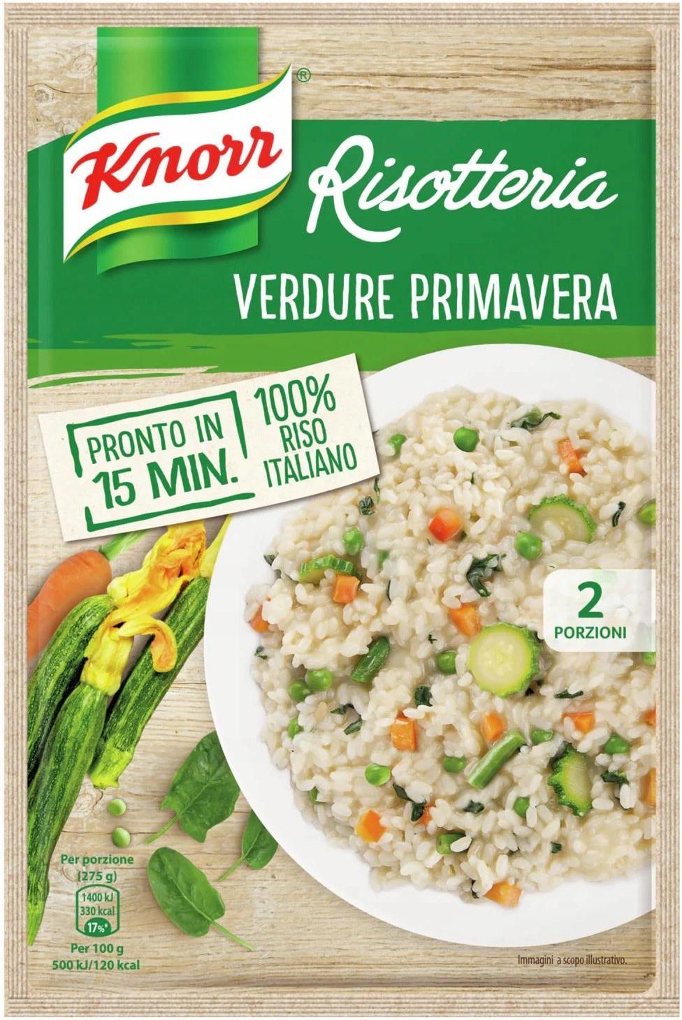 Knorr Risotto Wiosenne Warzywa Ryż Włoski 175g - Ceny i opinie - Ceneo.pl
