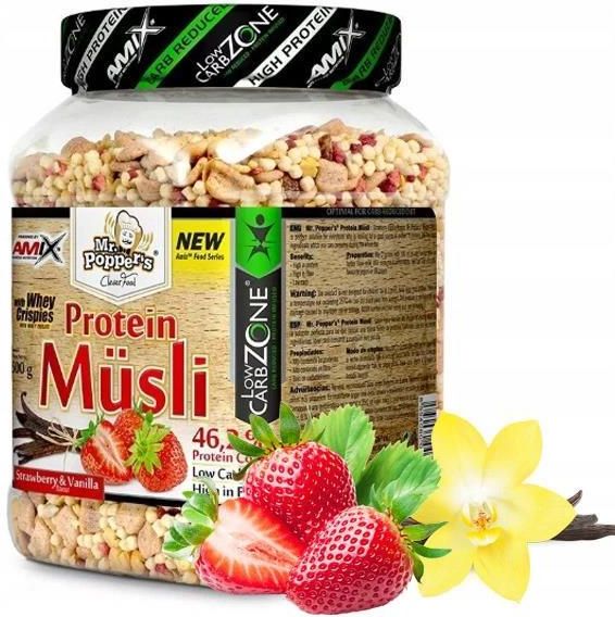 Wysokobiałkowe Musli, Amix Protein Musli, low carb - Ceny i opinie ...
