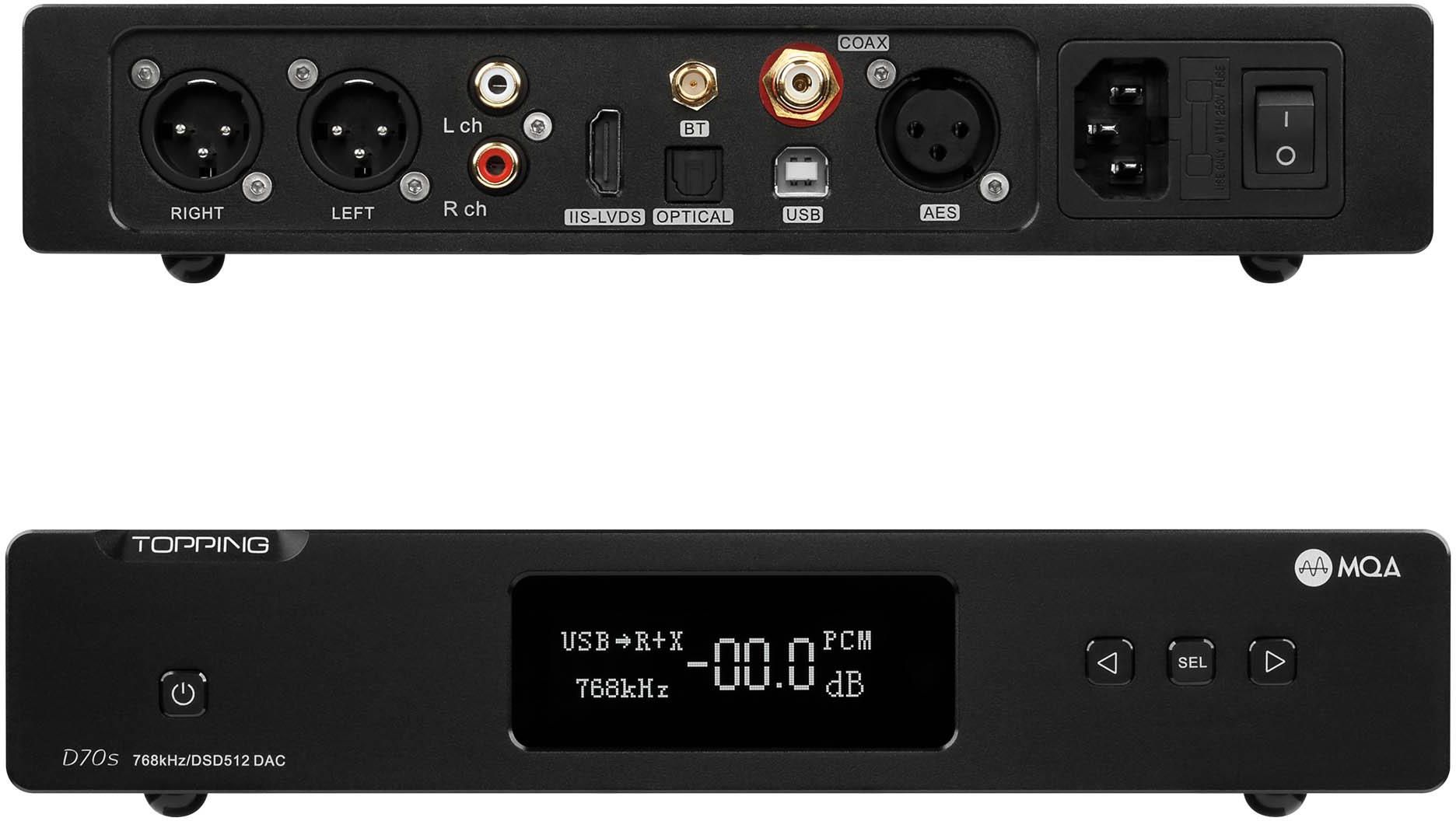 Akcesoria Audio Topping D70s MQA Srebrny - Opinie i ceny na Ceneo.pl