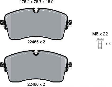 Klocki hamulcowe Textar Klocki hamulcowe (2248501) - Opinie i ceny na ...