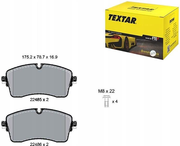 Klocki hamulcowe Textar Klocki hamulcowe (2248501) - Opinie i ceny na ...