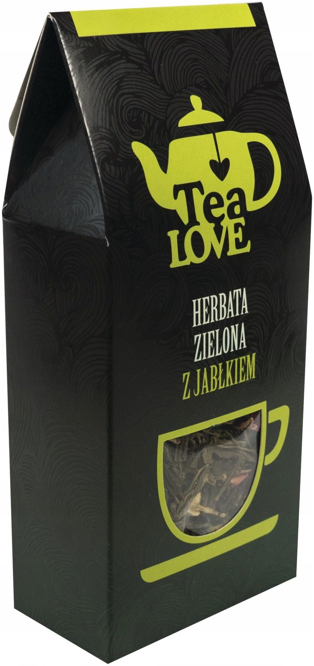 Herbata Tea Love Herbata Zielona Jabłko 55G - Ceny i opinie - Ceneo.pl