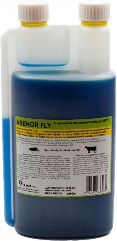 Can Agri Asekor Fly 1 L Niebieski Dla Bydła Na Komary Muchy 80Sc2021 - ceny i opinie - Ceneo.pl