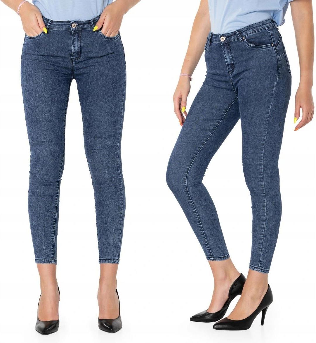 Spodnie Damskie Jegginsy Jeansy Push-Up 3822-5 27 - Ceny i opinie ...