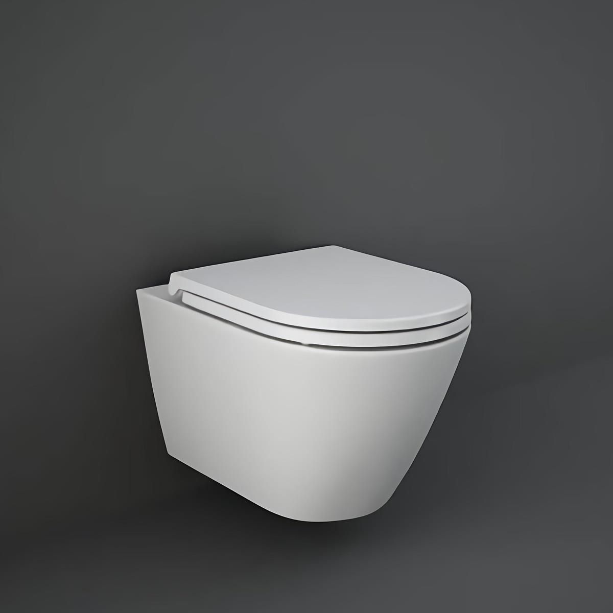 Miska WC Rak Ceramics Rak Feeling Rimless + Deska Slim Wolnoopadającą ...