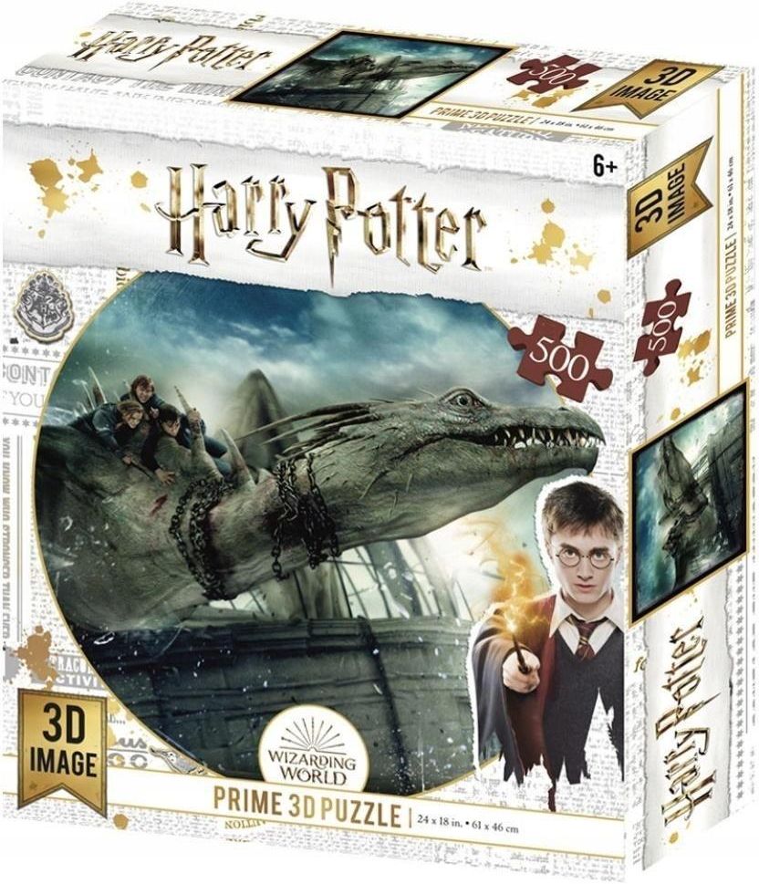 Wizarding World Puzzle Harry Potter Ucieczka Z Gringotta 500El. - Ceny ...