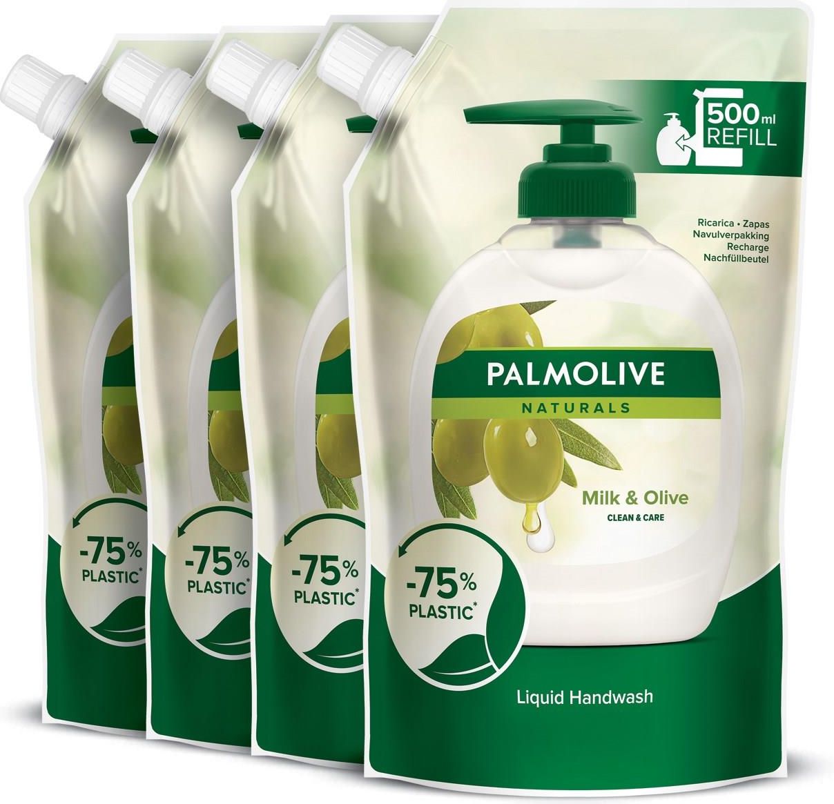 Mydło Palmolive mydło w płynie Olive Milk zapas 4x500 ml - Opinie i ...
