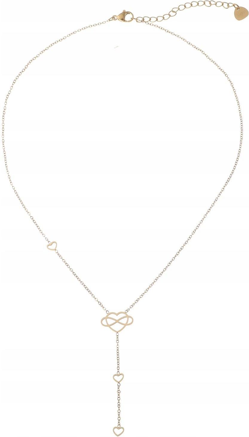 VEZZI NASZYJNIK , STAL, KRAWATKA, SERDUSZKA, ZŁOTY - Ceny i opinie ...