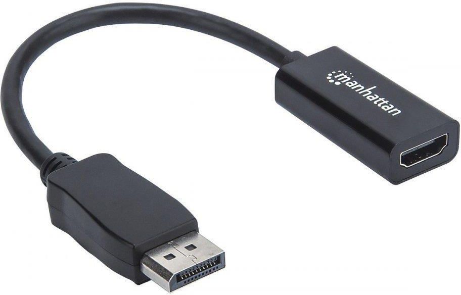 Adapter DisplayPort - HDMI MANHATTAN, 0,15m - Opinie i ceny na Ceneo.pl