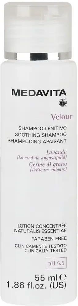 Szampon do włosów Medavita Velour Shampoo Lenitivo Szampon Łagodzący Do ...