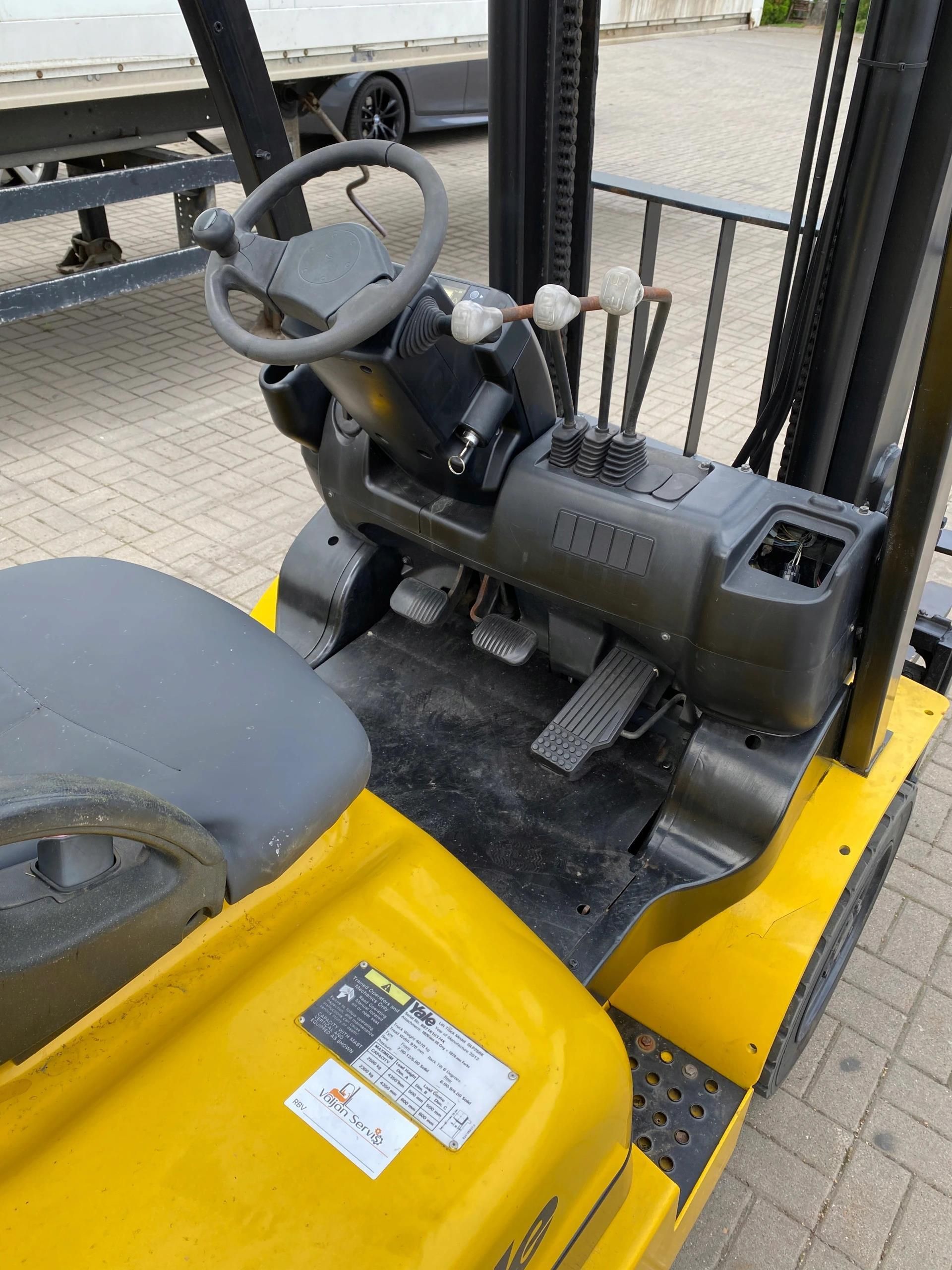 YALE GLP25 wózek widłowy - Opinie i ceny na Ceneo.pl