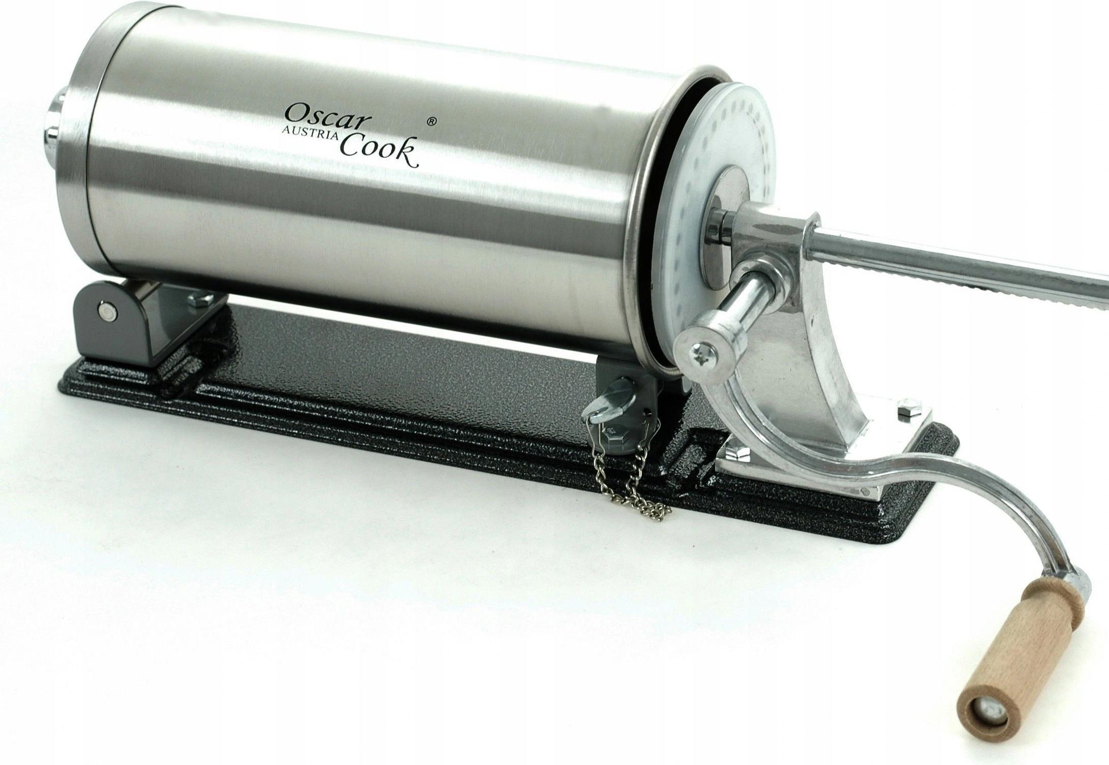 Oscar Cook Nadziewarka Do Kiełbas 3Kg Wędlin Maszynka Szpryca - ceny i ...