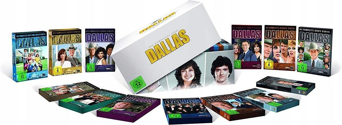 Film DVD Dallas [73 DVD] Sezony 1-14 + Bonus /Komplet/ 1978 - Ceny i ...