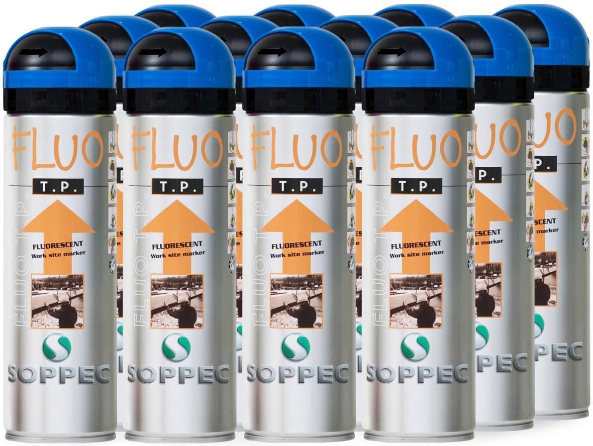 Lakier Soppec Spray Fluo TP Niebieska 12szt. 0,5l - Opinie i ceny na ...