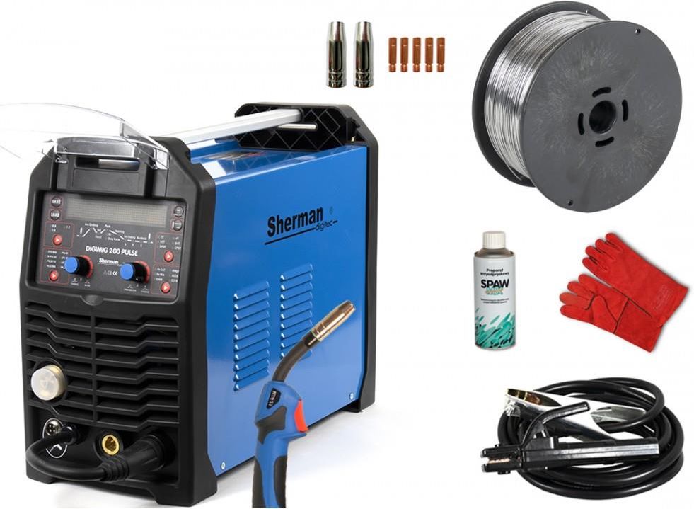 Spawarka Sherman DIGIMIG 200 Pulse 7812202 - Opinie i ceny na Ceneo.pl