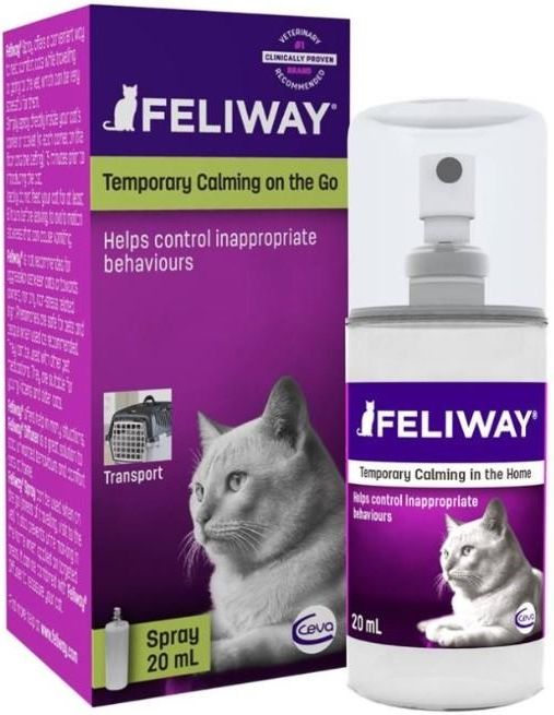 Feliway Ceva Travel Spray 20ml - Ceny i opinie - Ceneo.pl