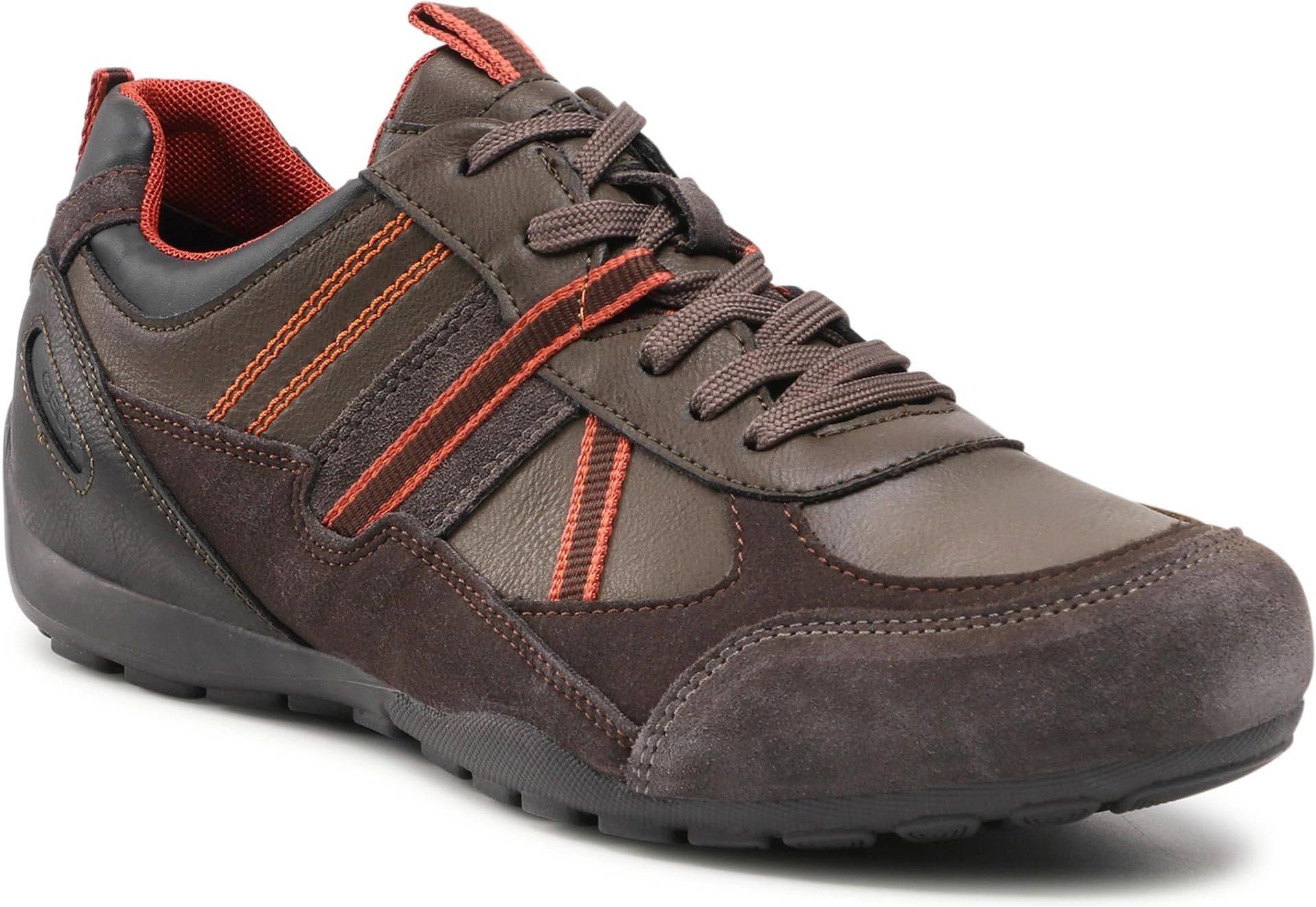Sneakersy GEOX U Ravex A U043FA 000ME C6216 Mud Orange - Ceny i opinie ...