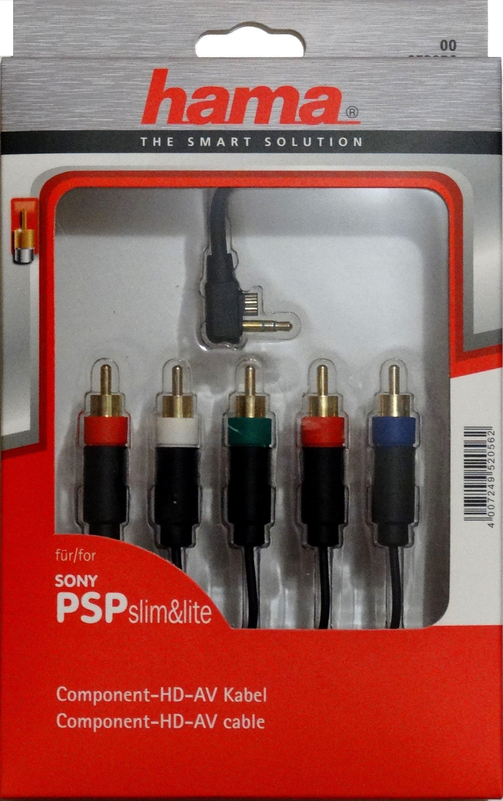 Hama Kabel połączeniowy Component HD AV i Cinch AV Sony PSP Slim & Lite ...